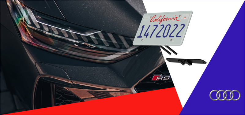 STO N SHO Quick Release Front License Plate For Audi – stonsho