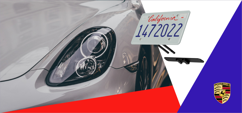 STO N SHO Quick Release Front License Plate For Porsche – stonsho