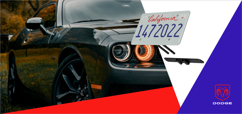 STO N SHO Quick Release Front License Plate for Dodge – stonsho
