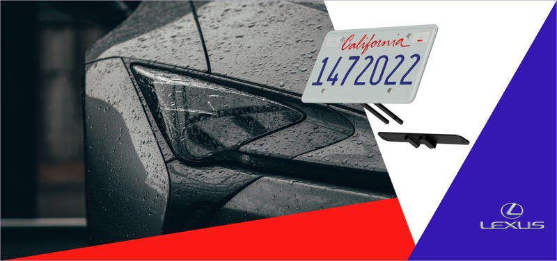 STO N SHO Quick Release Front License Plate for Lexus – stonsho
