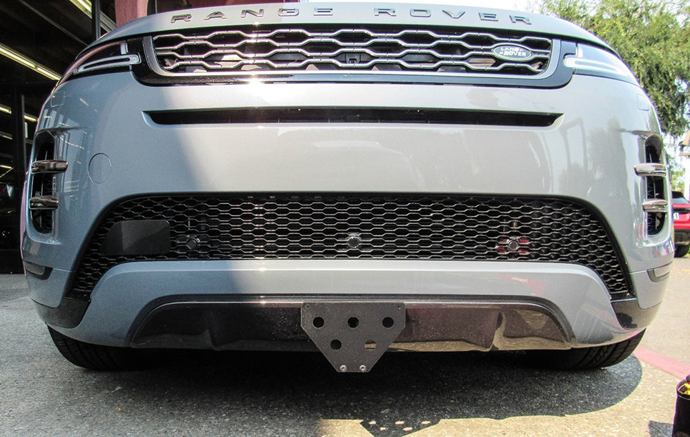 Range rover front plate store